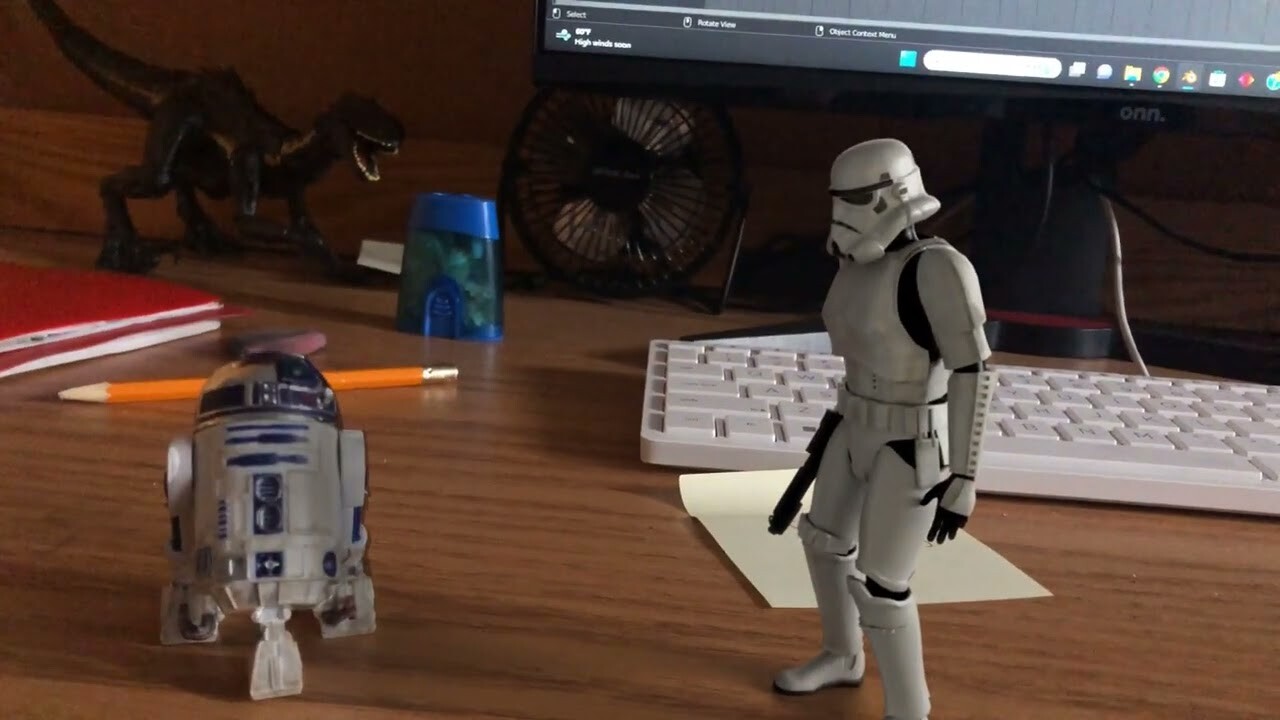 ArtStation - Toy Stormtrooper VFX Animation
