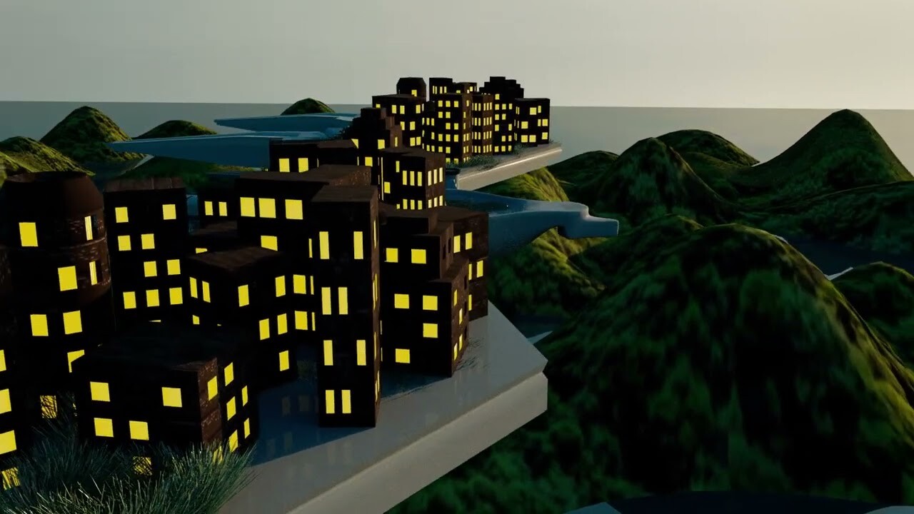 ArtStation - Flying City