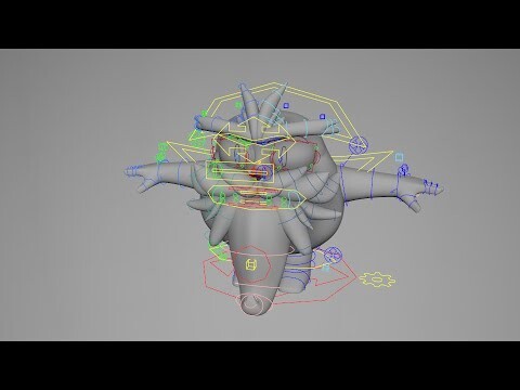 ArtStation - Three Character rigging