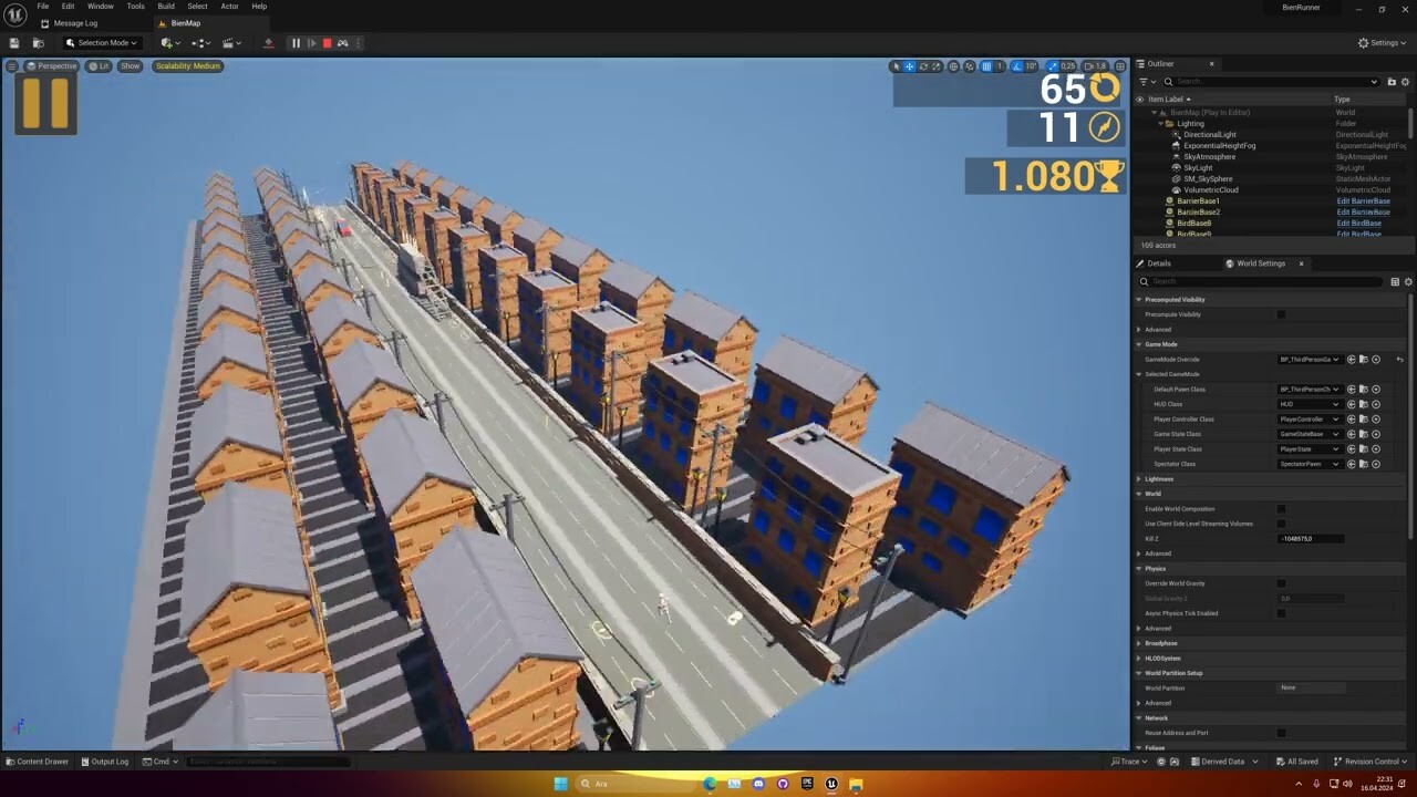 ArtStation - Bien Runner - Endless Map