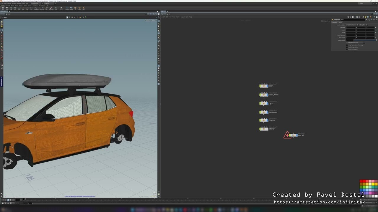 ArtStation - Houdini my procedural tools.