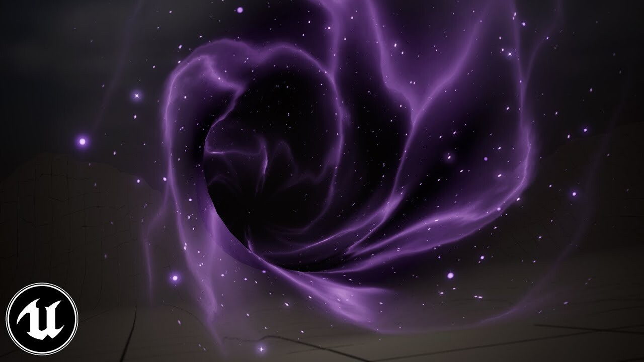 ArtStation - Portal in Unreal Engine 5.4 Niagara | Download Files