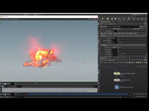 ArtStation - Fire Suction With Divergence Fields || Houdini Tutorial