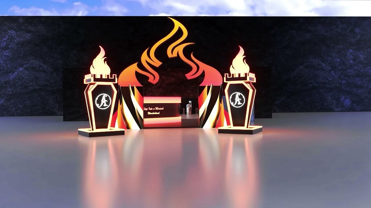 ArtStation - Concert Design Walkthrough Animation ( Concept )