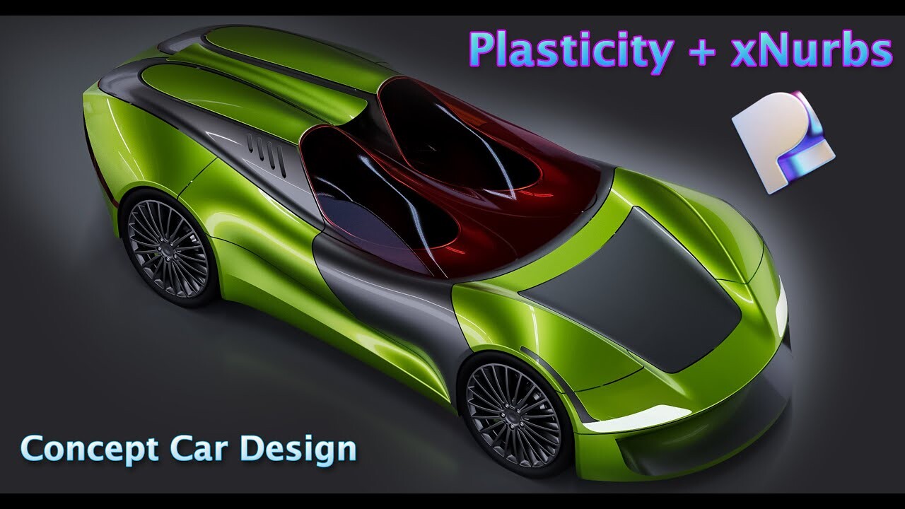 ArtStation - xNURBS and Car Concepting in Plasticity with Unreal Engine ...
