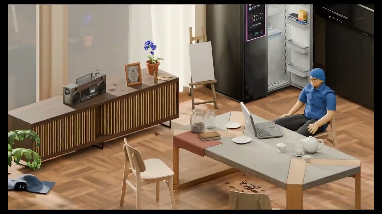 ArtStation - 3D Isometric Commercial ad animation