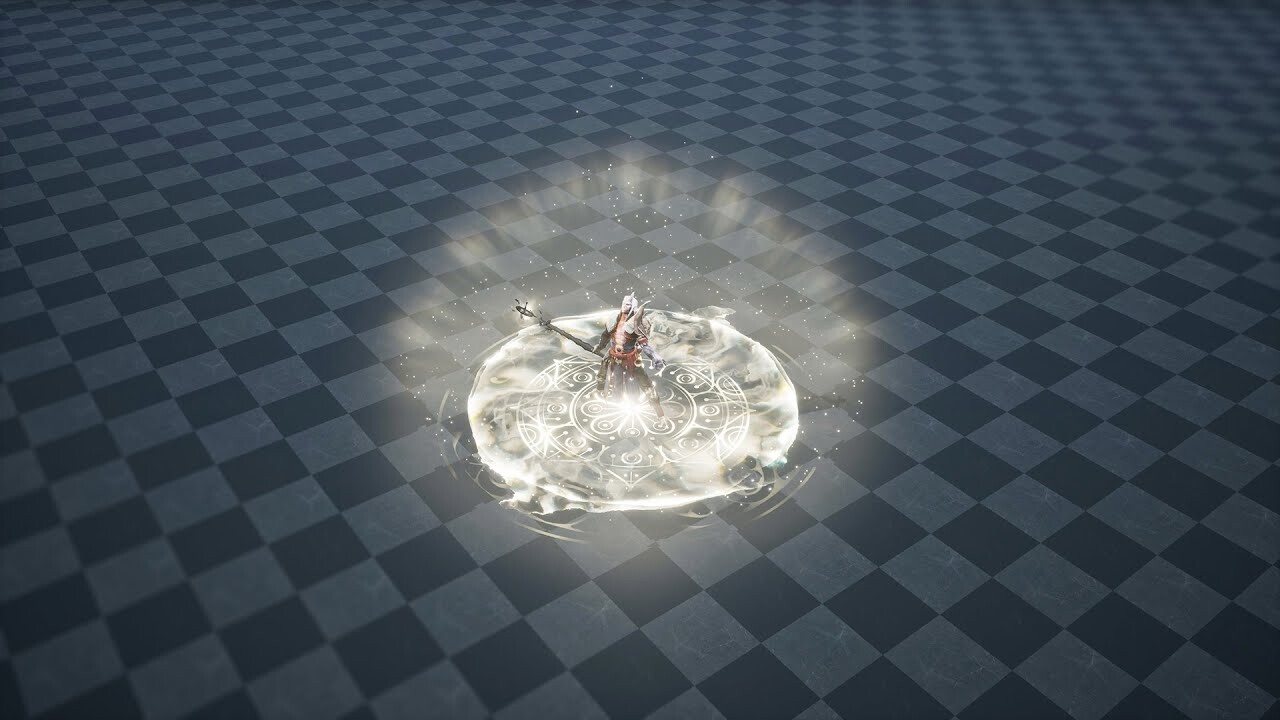 ArtStation - UE | Light Element - Holy Power "VFX"