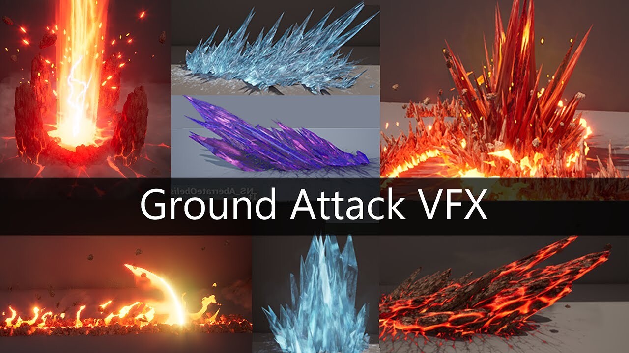 ArtStation - Ground Attack VFX
