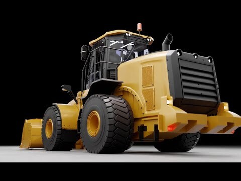 ArtStation - Wheel Loader Truck