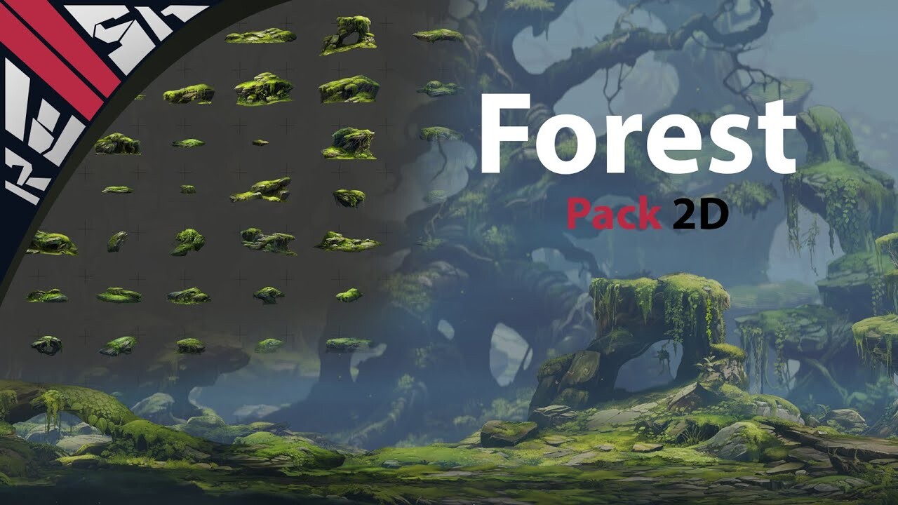 ArtStation - Forest pack 2D.