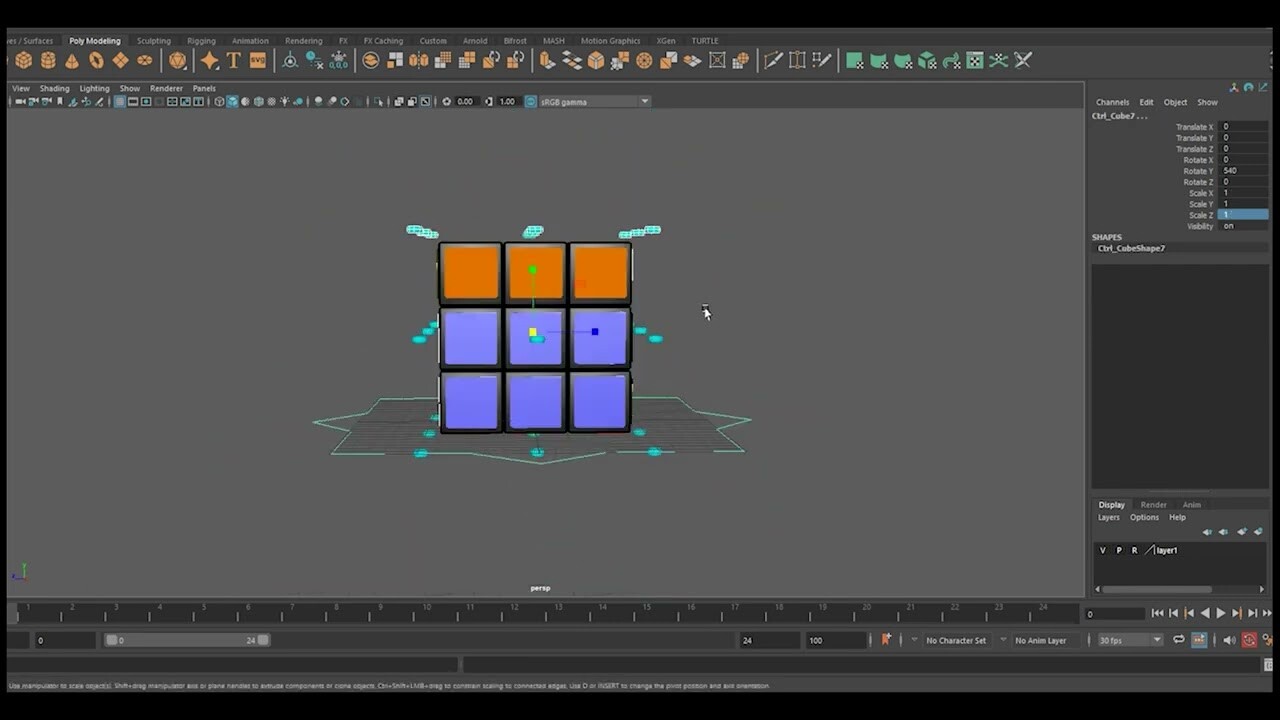 ArtStation - Cube Rig.!