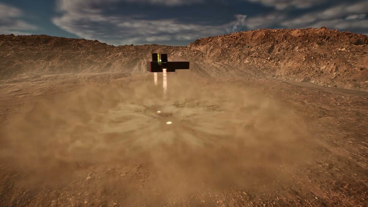 ArtStation - UE5 VFX Landing Dust and Afterburner