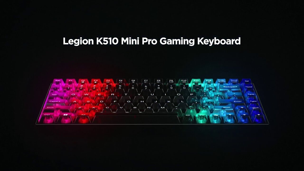 ArtStation - Lenovo Legion K510 Mini Pro Gaming Keyboard Product Tour