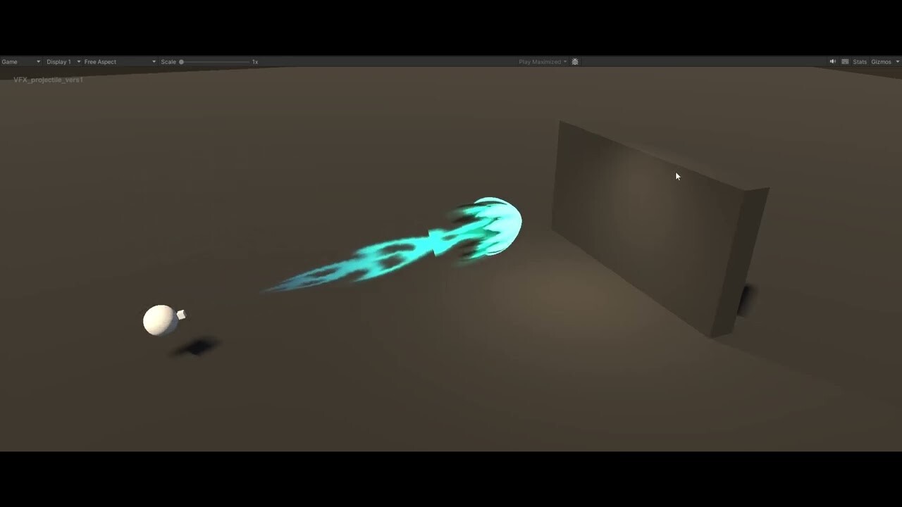 ArtStation - Flying Projectile VFX