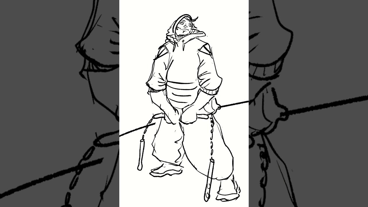 ArtStation - Daily Drawing - Manga Practice 2045