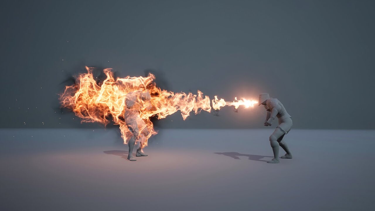 ArtStation - UE | Fire Fighter - Demon Breath [4K]