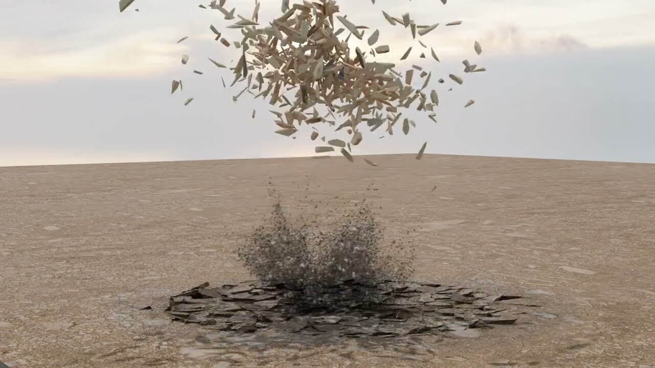 ArtStation - Box Exploding BOOM!!!