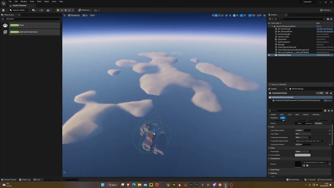 ArtStation - Art Directing Clouds by Hand in Unreal Engine