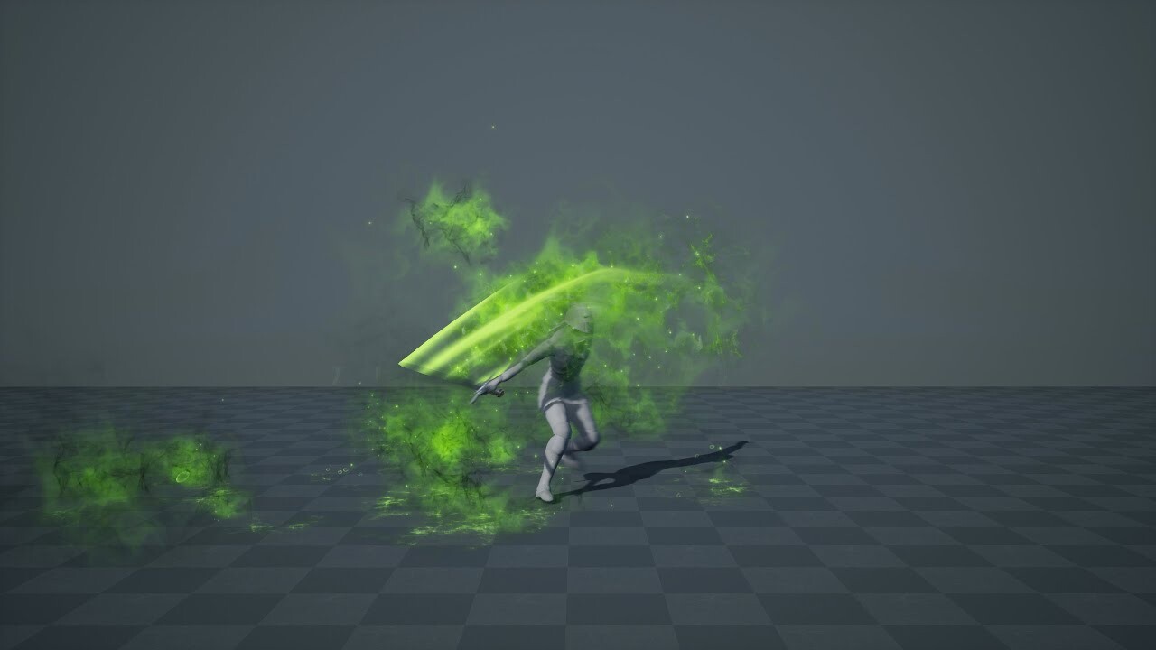 ArtStation - UE | Poison Fighter - Poison Sword with Trail [4K]