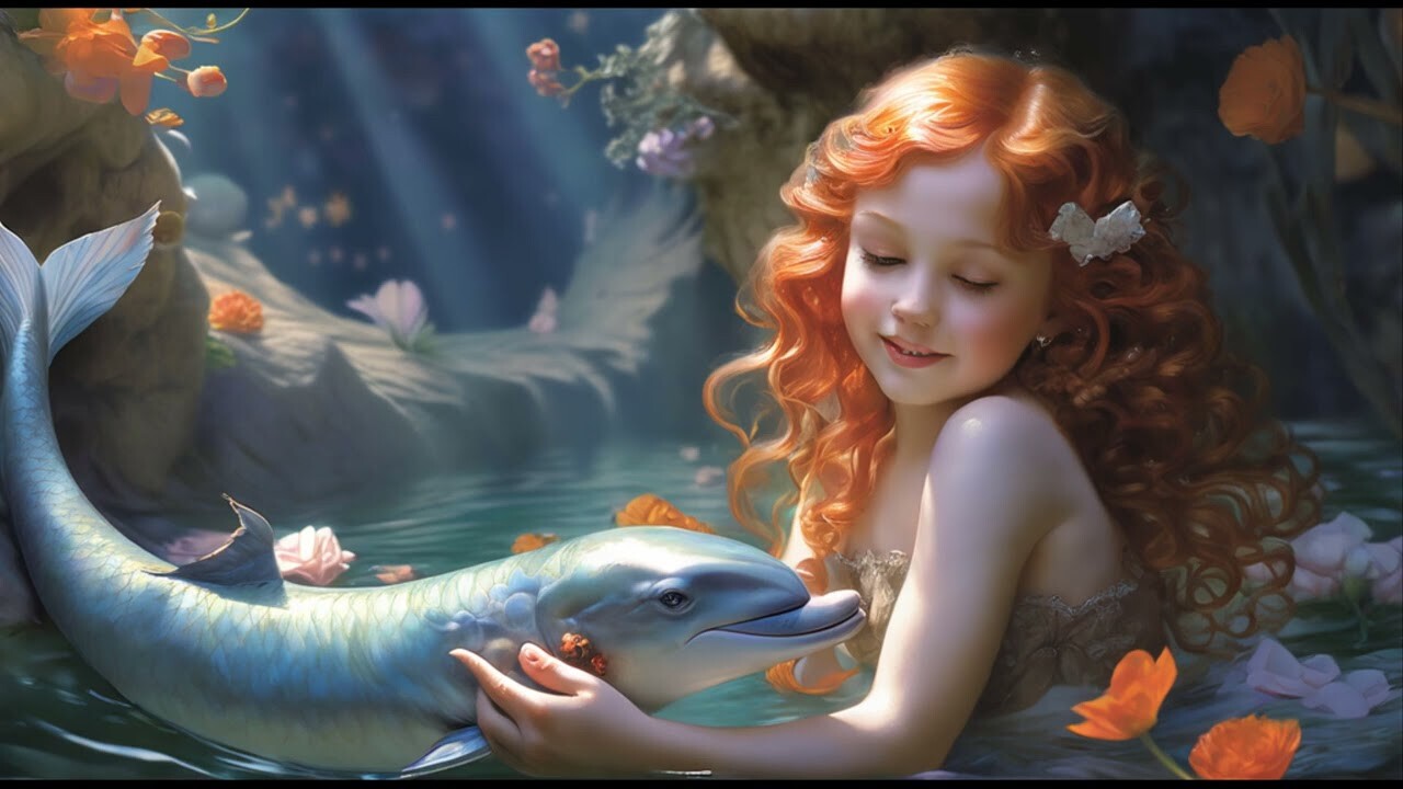 ArtStation - Real baby mermaids playing in the ocean - Video trailer