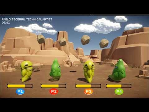 ArtStation - Rock Harden mini game Pokemon Stadium remake - Technical ...