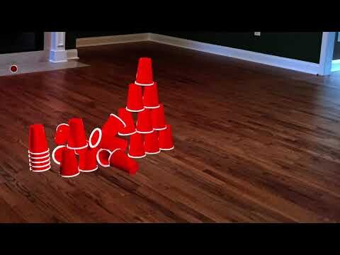 ArtStation - falling cups