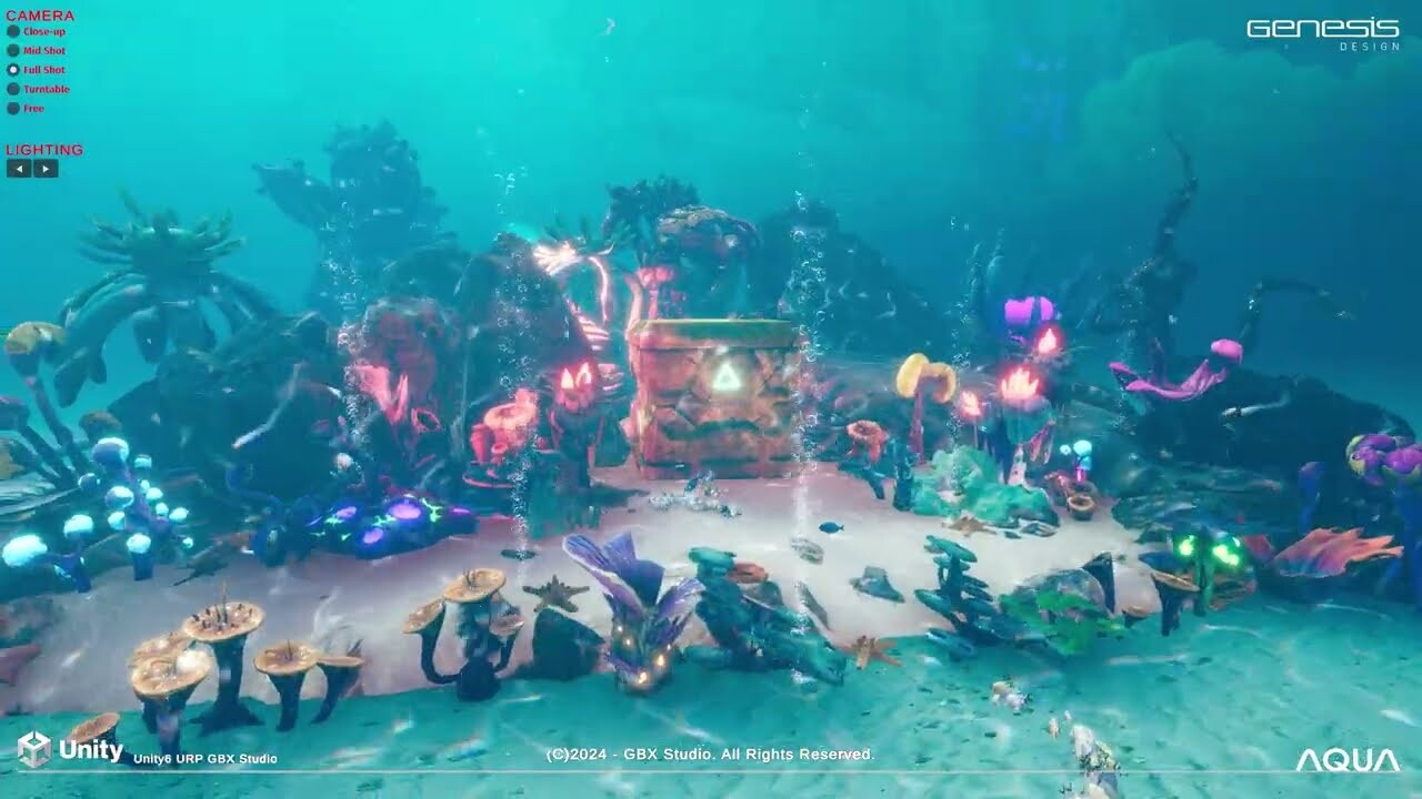 ArtStation - 2024 Unity URP Aqua World 4K