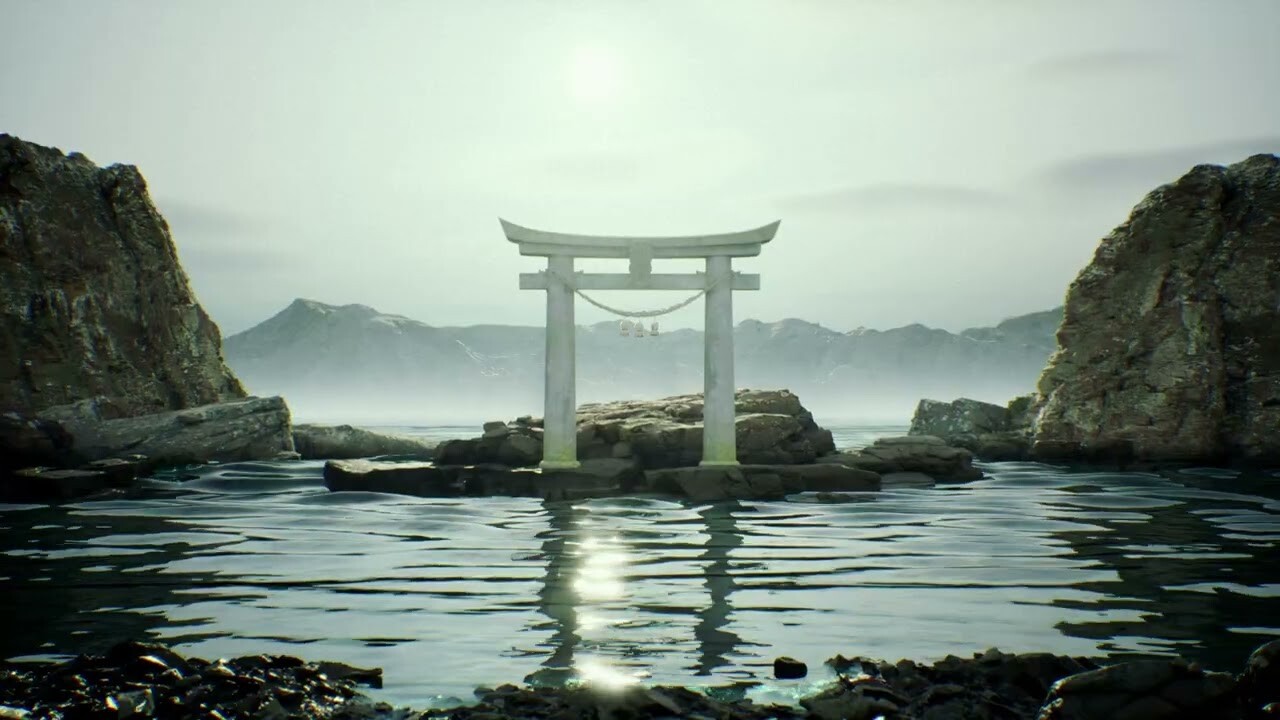 ArtStation - A Torii ambient scene