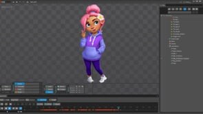 ArtStation - flirty girl