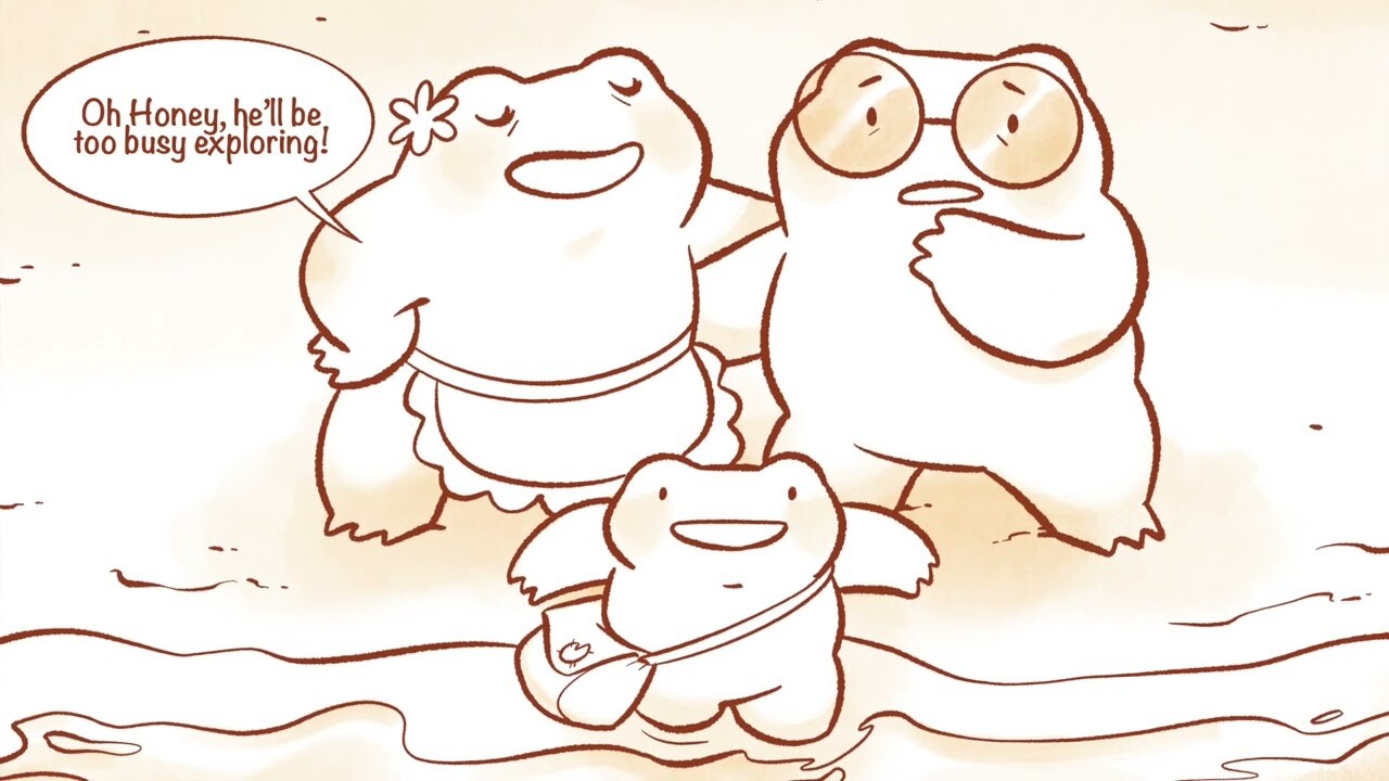 ArtStation - Froggy Motion Comic