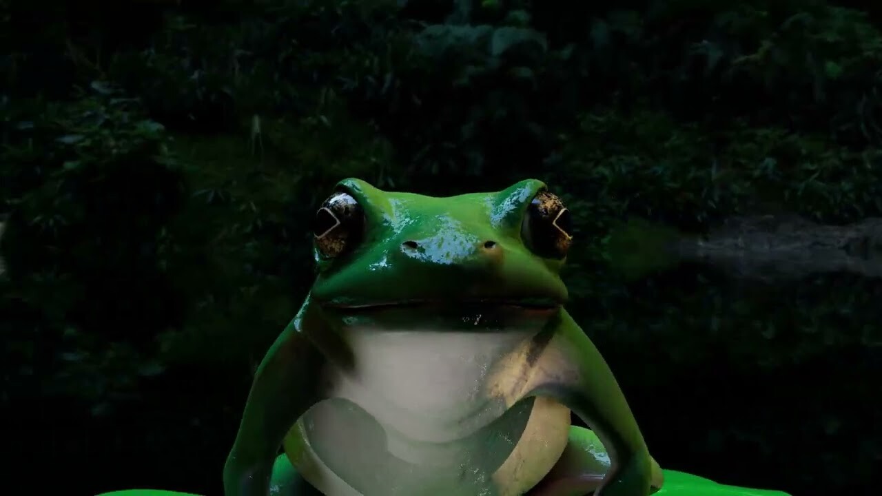 ArtStation - frog render