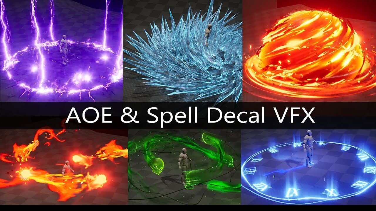 ArtStation - AOE and Spell Decal VFX