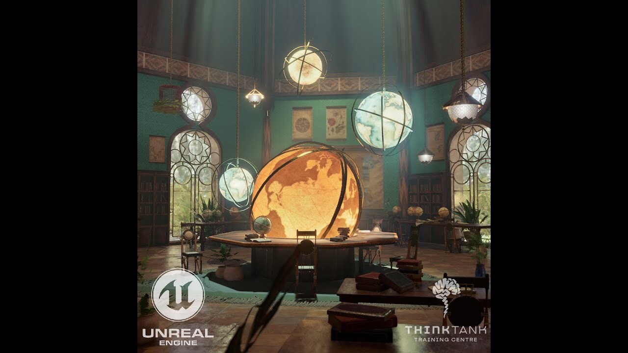 ArtStation - The Amber Atlas - Real Time Render