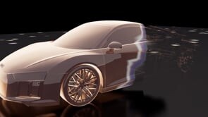 ArtStation - Car animation using particles and pyro in Cinema 4d
