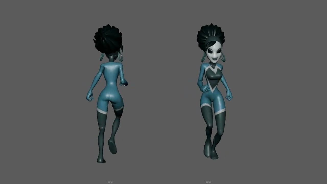 ArtStation - Run Cycle animation