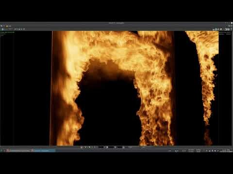 ArtStation - Houdini Oil fire