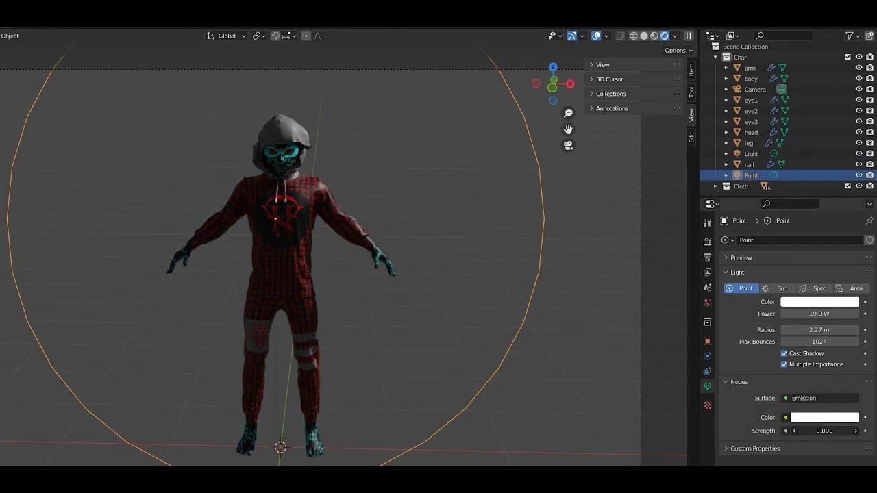 ArtStation - 3d NFT GAME CHARACTER