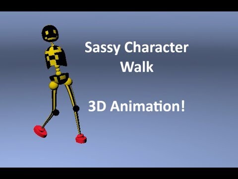 ArtStation - I Animated a Sassy Walking Character