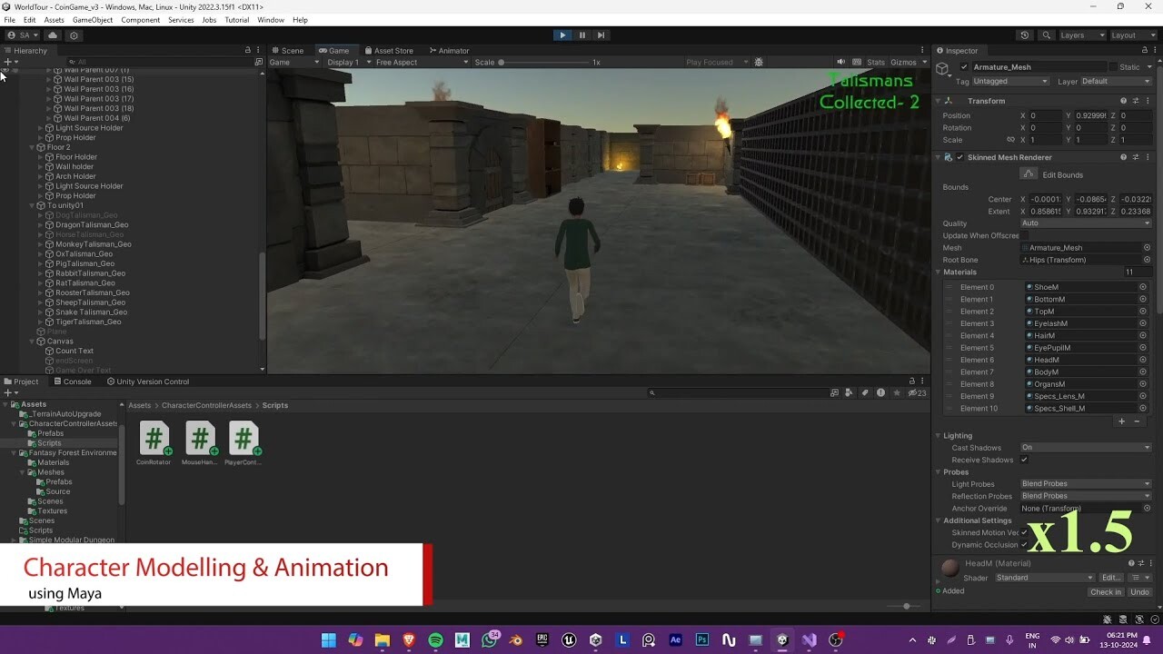ArtStation - Coin Collecting Game | Unity | Game Development | IndieGames