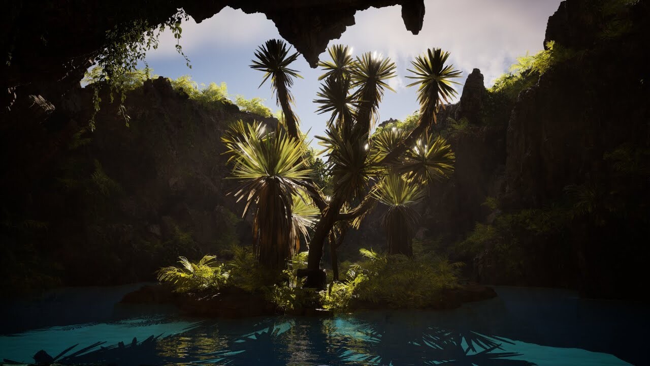 ArtStation - Gloomy Cave