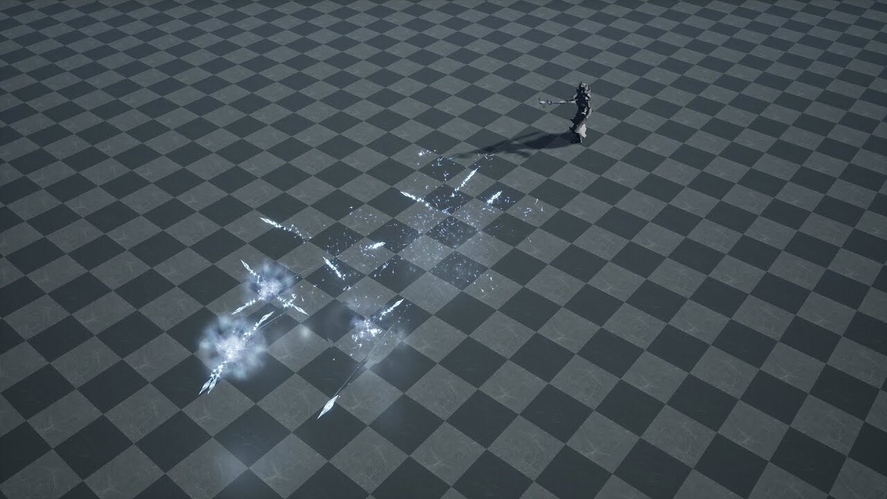 ArtStation - UE | Mixed Magic - Crystal Attack Burst [4K]