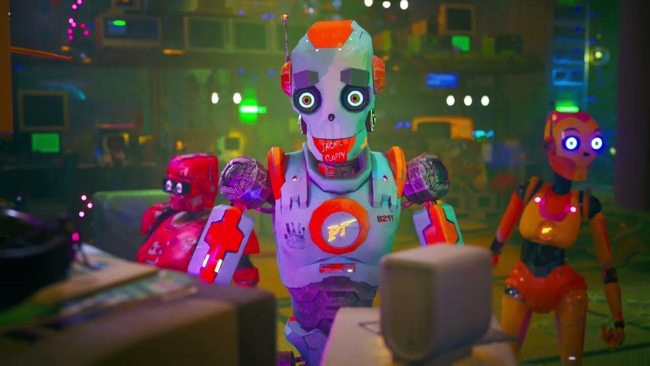 ArtStation - Floppy the robot trailer 2.