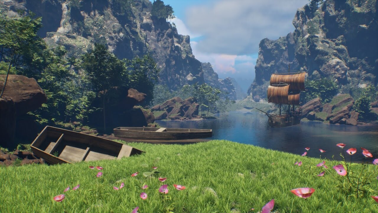 ArtStation - Landscape nature Game Art Environment