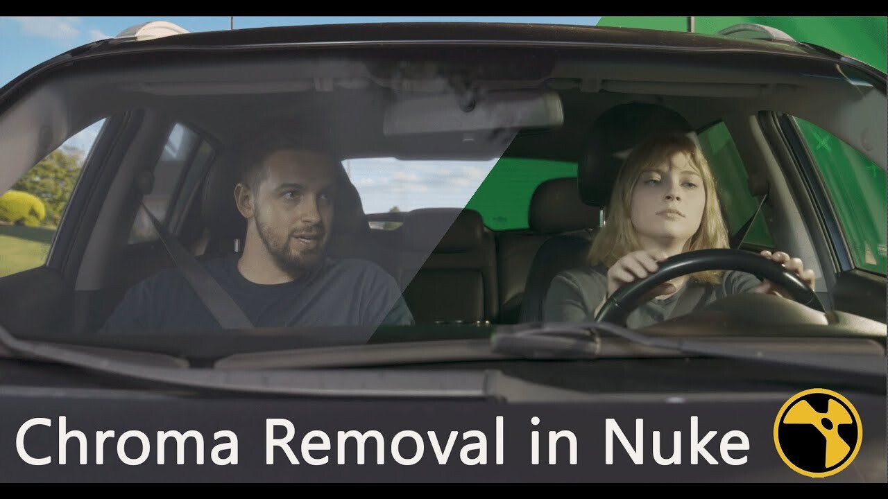 ArtStation - Car Chroma Keying in Nuke | Nuke Compositing | VFX | Chroma Removal in Nuke ...