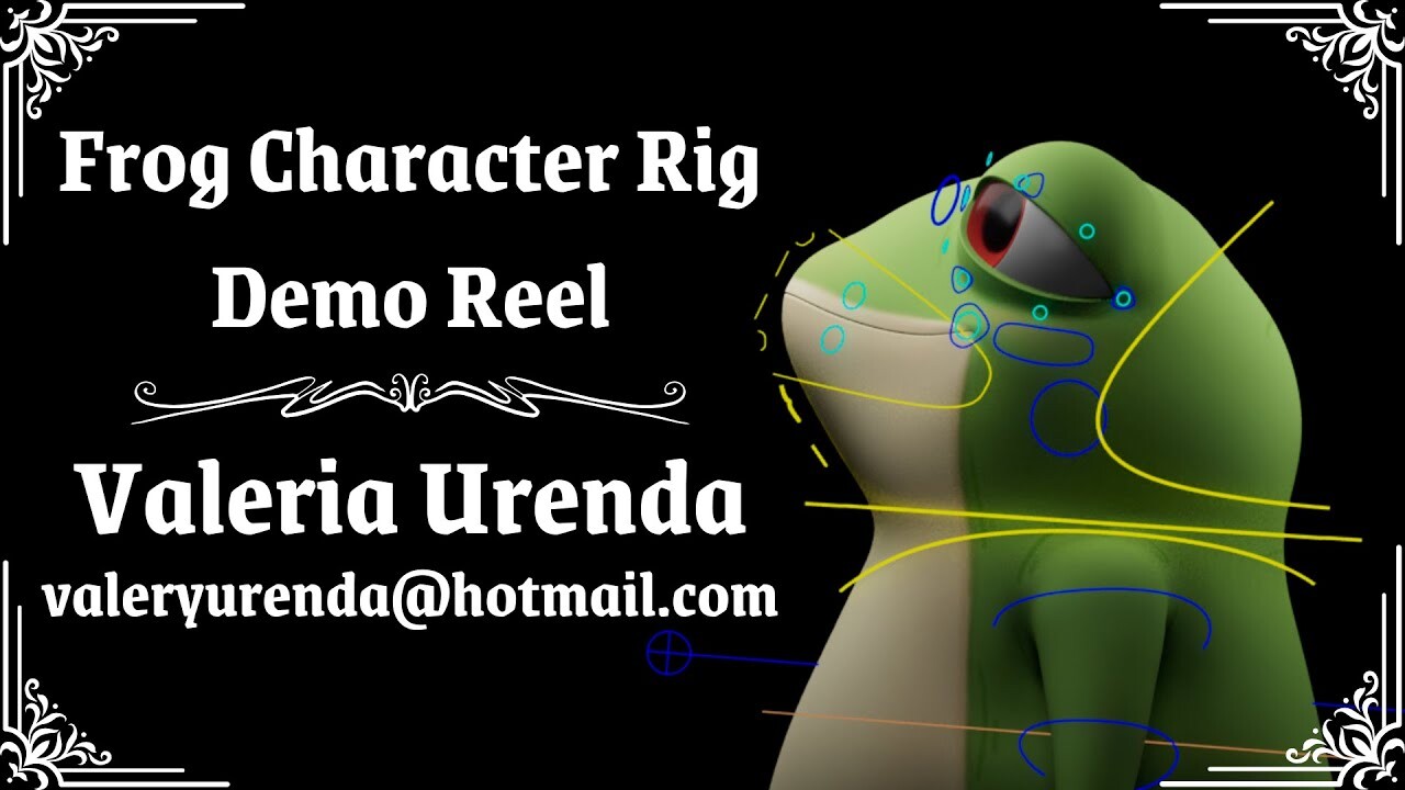 ArtStation - Frog Character Rig