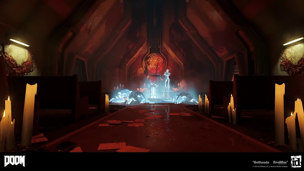 ArtStation - VFX of DOOM 2016 and DLC