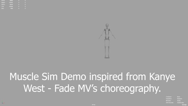 ArtStation - Muscle Sim Test