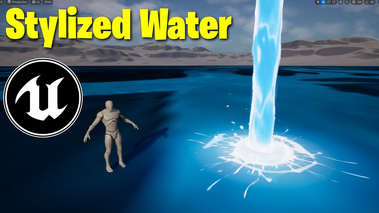 ArtStation - Stylized Water Effects in Unreal Engine 5.5 Niagara: Step ...