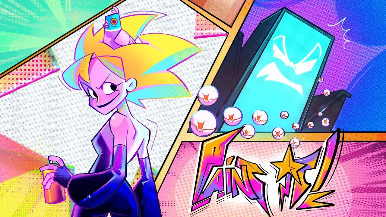 ArtStation - PAINT IT! 2D animated Short Film