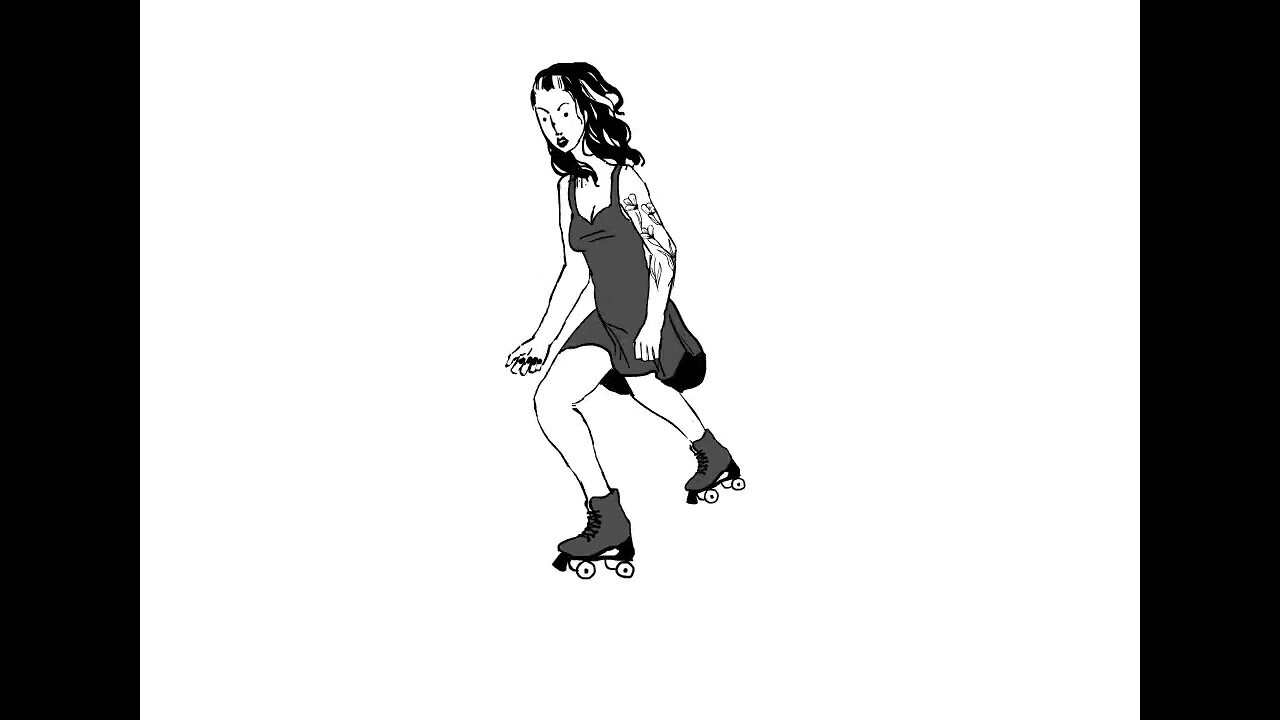 ArtStation - Roller Skating Walk Cycle